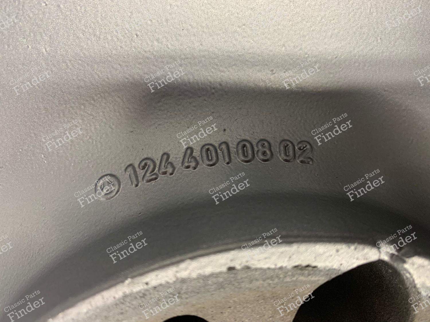 Original Mercedes W124 Gullideckel Leichtmetallfelgen 6.5Jx15 ET48 ...